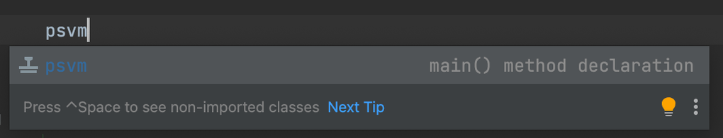 IntelliJ에서 자주 사용하는 코드 Live Template으로 템플릿화 하기